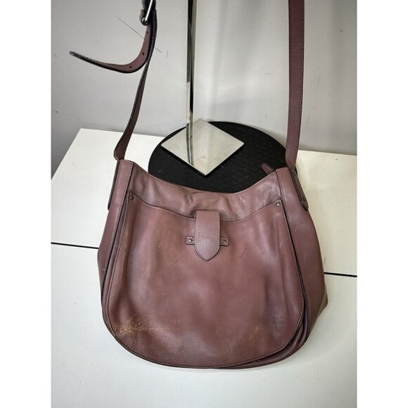 Frye | Bags | Frye Olivia Large Crossbody Purse Violetpurple Lilac ...